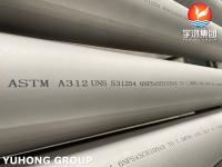 China ASTM A312 UNS S31254 Seamless Duplex Stainless Steel Pipes for sale