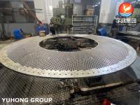 China Stainless Steel Carbon Steel Forged Tubesheet For Heat Exchanger Application for sale