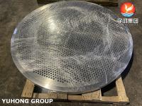 China Stainless Steel Carbon Steel Forged Tubesheet For Heat Exchanger Application for sale
