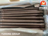 China ASTM B111 C70600 Copper Nickel Low Finned Tube For Boiler for sale