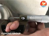 China ASTM B366 N06022 Hastelloy C22 180 Degree Elbow Alloy Steel Fittings B16.9 for sale