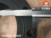 China Customized ASTM A105 / A105N Carbon Steel Black Painted Flange PT UT Available for sale