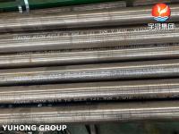 China ASTM A213 T9 Alloy Steel Seamless Stud Fin Tube Customized Size for sale