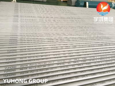 China ASTM A213 TP316L Stainless Steel Seamless Tube For Heat Exchanger, Boiler for sale