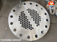 China ASME SA516 Gr.70N Carbon Steel Tubesheet, Pressure Vessel Plate For Heat Exchangers for sale