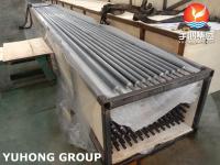China ASME SB163 Monel 400 N04400 Nickel Alloy Tube Embedded G Type Embeded Fin Tube for sale