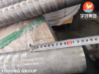 China Austenitic Stainless Steel ASTM A312 TP310S 1.4845 Corrugated Tube for sale