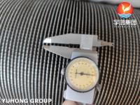 China ASTM A312 TP347 HFW Serrated Fin Tube For Heat Exchanger And Boiler for sale