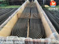 China Seamless Carbon Steel U Bend Tube ASTM A179 Black Painting For Oil for sale