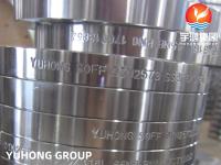 China DIN2573 , ASTM A182 F316 F316L Forged Stainless Steel Slip On Flanges , Flat Face B16.5 for sale