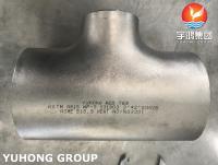 China Super Duplex Forged Steel Fittings ASTM A815 UNS S32750 / S32760 Seamless Tee / Reducer Tee for sale