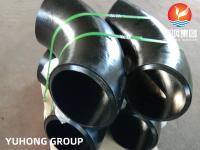 China Carbon Steel Forged Steel Fittings ASTM A234 WPB-S LR 45 / 90 Degree Bend for sale
