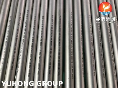 China ASTM B622 UNS N06022 Nickel Alloy Steel Seamless Round Tube For Boiler for sale