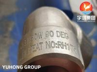 China ASTM A182 F53 Forged Elbow 90deg NPT 3000# 1/2'' To 4'' ASME B16.11 for sale