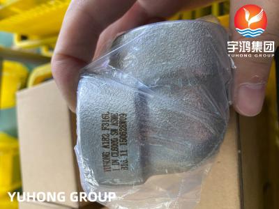 China ASTM A182 F316l ASME B16.11 Stainless Steel Elbow Fitting for sale