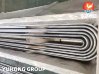 China ASTM A268 TP444 Stainless Steel Seamless U Bend Tube For Heat Exchanger for sale