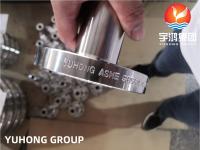 China ASME SB564 Monel 400 (UNS N04400, 2.4360) Nickel Alloy Long Weld Neck Flange for sale