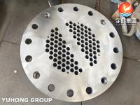 China GR.70N Carbon Steel Tubesheet Plate Astm A516 Heat Exchanger Part for sale