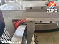 China ASTM A266 / ASME SA266 Gr.2N Carbon Steel Forged Tubesheet Heat Exchanger Parts for sale