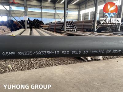 China ASTM A335 Seamless P22 Ferritic Alloy Steel Boiler Pipe for sale