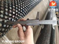 China Alloy Studded Fin Tube A213 T9 WITH 11-13CR Stud Water Tube Boilers for sale