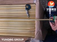 China ASTM B111 C44300 Seamless Admiralty Brass Tube For Heat Exchanger for sale
