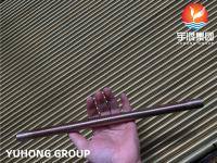 China ASTM B111 C70600 90% Cu 10% Ni Low Finned Tube For Condenser for sale