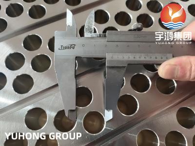China ASTM A182 F316L Stainless Steel Heat Exchanger Tubesheet for sale