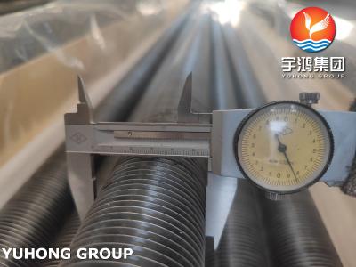 China Spiral Wound Fin Tube ASTM A179 Seamless Tube L Type Finned Tube for Air Cooler for sale