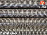 China ASTM A213 Alloy Steel Seamless T22 Studded Tube , Tubo Aletado for sale