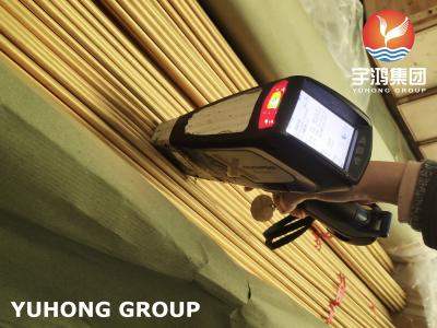 China ALUMINUM BRASS TUBE ASTM B111 / ASME SB111 C68700 COPPER ALLOY for sale