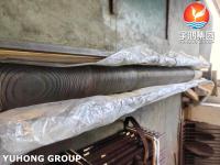 China Stainless Steel Helical Serrated HFW Fin Tube A312 TP347 Base Pipe for sale