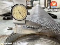 China Stainless Steel Helical Serrated HFW Fin Tube A312 TP347 Base Pipe for sale