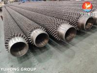 China ASTM A179 Studded Tube Carbon Steel Base Tube With Carbon Steel For Radiador for sale