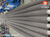 China ASTM A179 Studded Tube Carbon Steel Base Tube With Carbon Steel For Radiador for sale