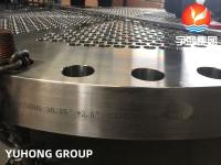 China ASME SA182 Stainless Steel Tubesheet 316L / UNS S31603 / 1.4404 Tube Plate for sale