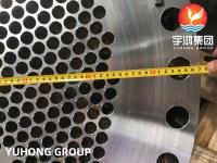 China ASME SA182 Stainless Steel Tubesheet 316L / UNS S31603 / 1.4404 Tube Plate for sale