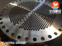 China ASME SA182 Stainless Steel Tubesheet 316L / UNS S31603 / 1.4404 Tube Plate for sale