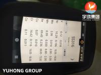 China ASTM A358 CL1 TP316L Welded Stainless Steel Pipe for Offshore Industry for sale