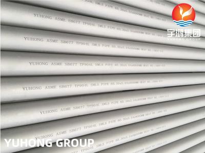China ASME SB677 SMLS UNS NO8904 TP904L Nickel Alloy Boiler Pipes for sale