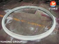 China ASTM A182 F321 (UNS S32100) Forged Stainless Steel Weld Neck Flange , Raised Face for sale