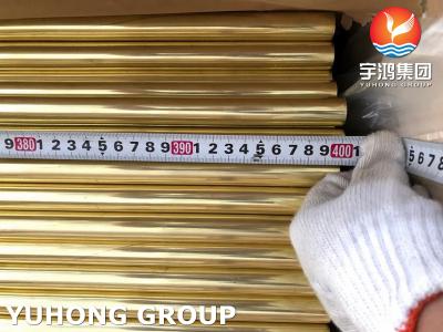 China Copper Seamless Brass Tube ASTM B111 C44300  Aerospace Oil  Application for sale