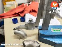 China ASTM A403 WP310S-S, UNS S31008 Stainless Steel Buttweld Pipe Fittings 90 Deg Elbow B16.9 for sale