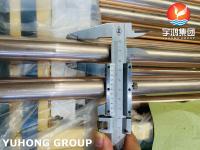 China ASTM B111 / ASME SB111 C70600 /C68700 / C71500 / C44300 Seamless Tube, 15.88 X 1.24 X 6096MM , 100% HT for sale