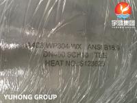 China ASTM A403,ASME SA403,EN10253-4 WP304 1.4301 STAINLESS STEEL BUTT WELD TEE for sale