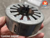 China Fin Sample And Fin Tube Hoop Used On Fin Tube used On Heat Exchanger for sale