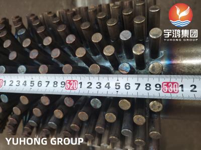 China ASTM A213 T9 Alloy Steel Fin Tube Studded Tube For Heat Exchangers for sale