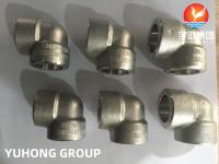 China ASTM A182 F304 Stainless Steel Fitting 90 DEG Elbow High Pressure B16.11 for sale
