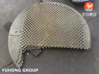 China ASME SB171 C71500  Transverse baffle, longitudinal baffle, Impingement plate for  Heat Exchanger Application for sale
