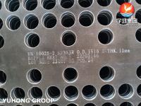 China EN10025-2 S235JR Carbon Steel Baffle Plate For Shell And Tube Heat Exchangers for sale